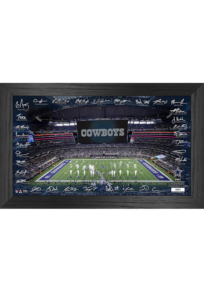 Dallas Cowboys 2023 Signature Gridiron Collection Picture Frame - Blue