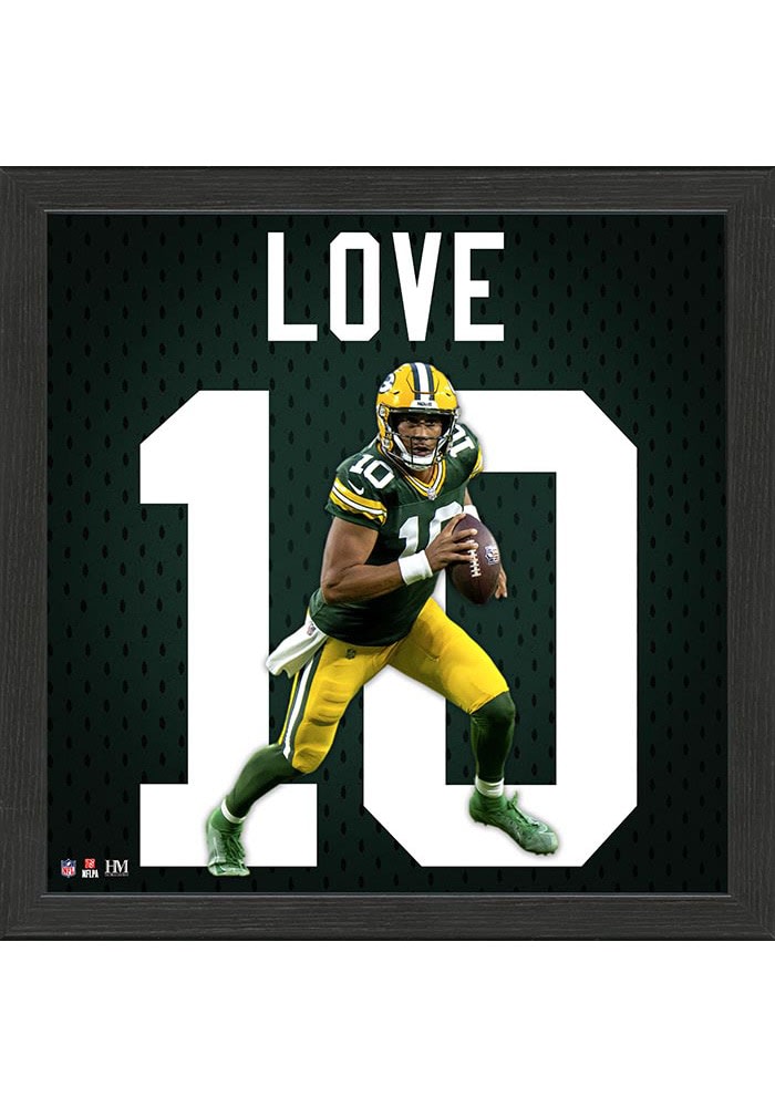 Green Bay Packers Impact Jersey Picture Frame - GREEN