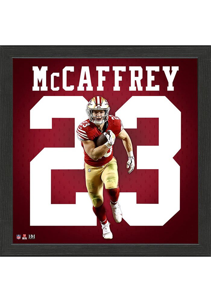 San Francisco 49ers Red Impact Jersey Picture Frame - 4442605