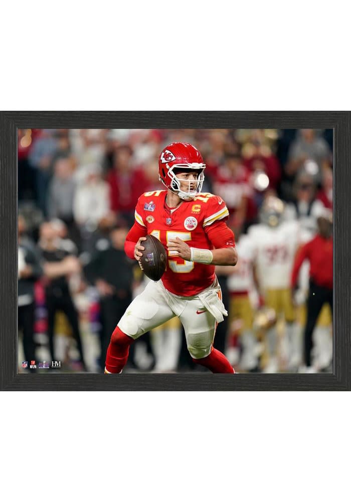 Kansas City Chiefs Patrick Mahomes 12x15 Picture Frame - Red