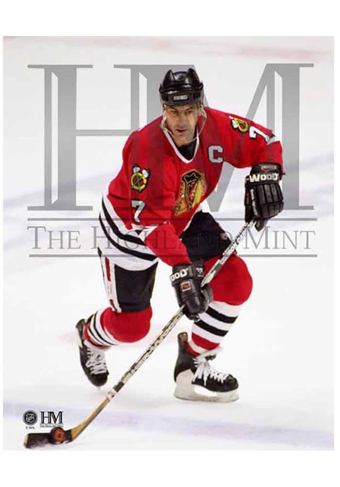 Chris Chelios Chicago Blackhawks Red Chris Chelios Standing 8x10 ...