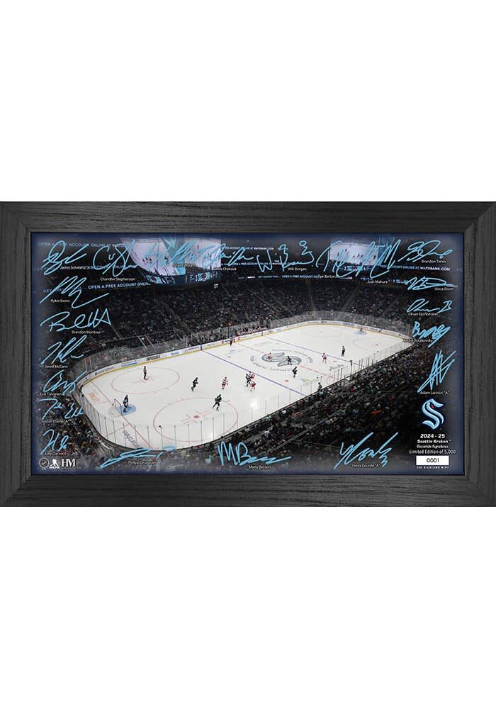 Seattle Kraken BLUE 2025 Signature Rink Picture Frame - 4443521