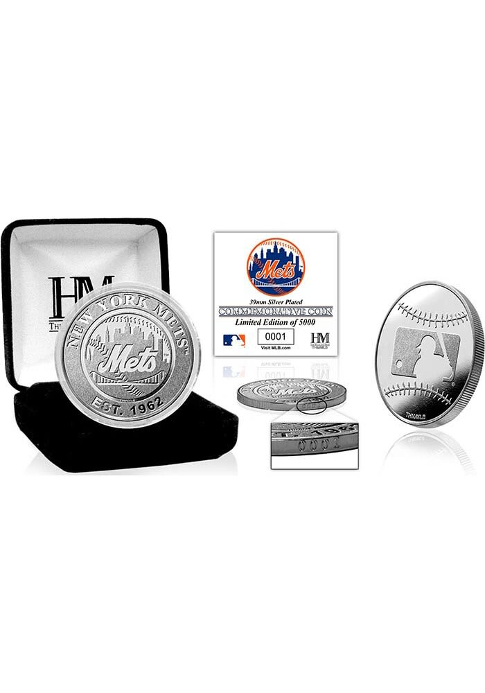 New York Mets SILVER Silver Mint Coin Collectible - 44450547