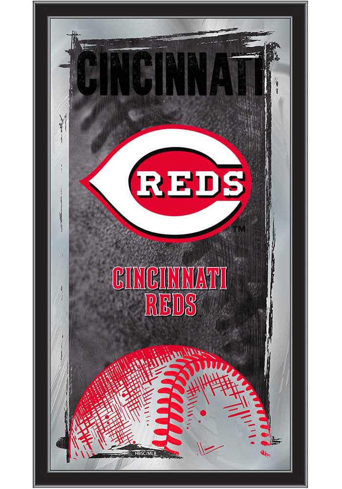 Cincinnati Reds 15x26 Baseball Mirror