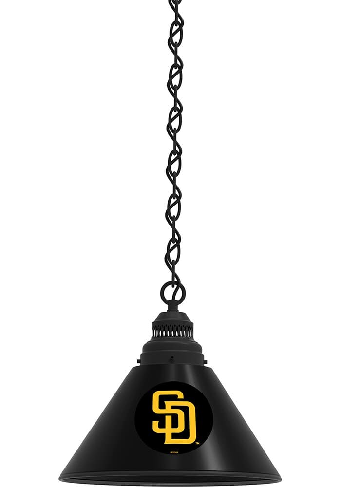 San Diego Padres Single Shade Light Pool Table BLACK - 44605856