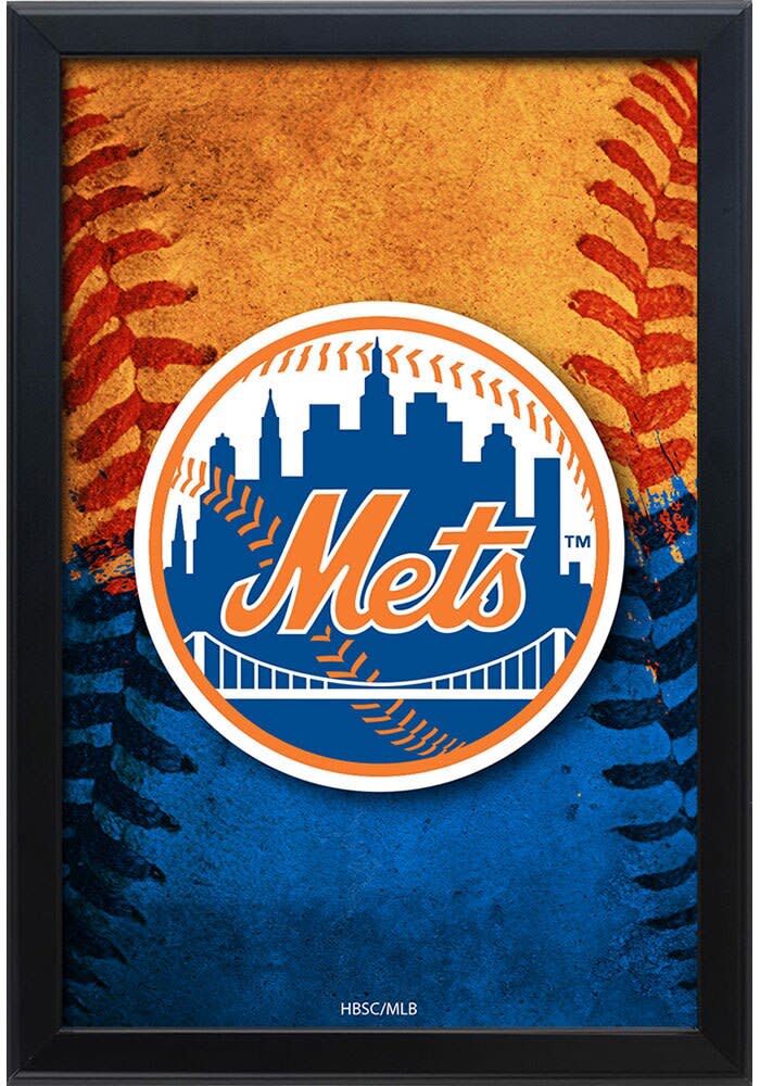 New York Mets Backlit Snap Frame Sign Blue