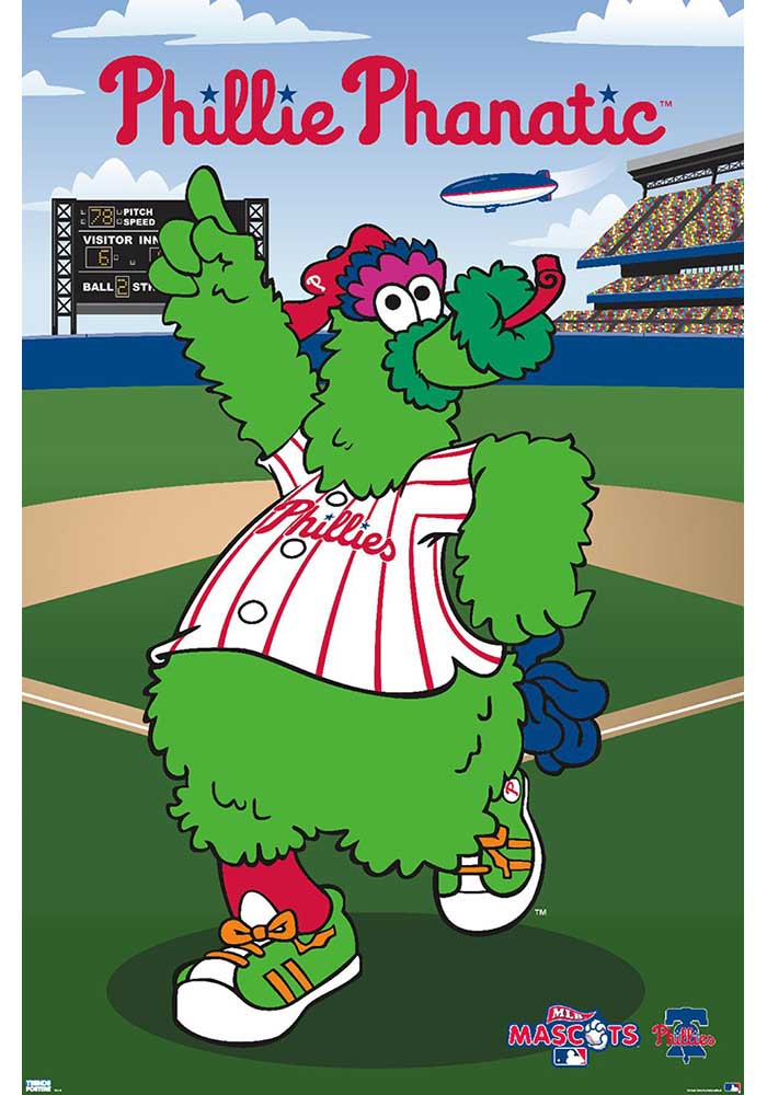 Philadelphia Phillies Red Phanatic Unframed Poster - 4580060