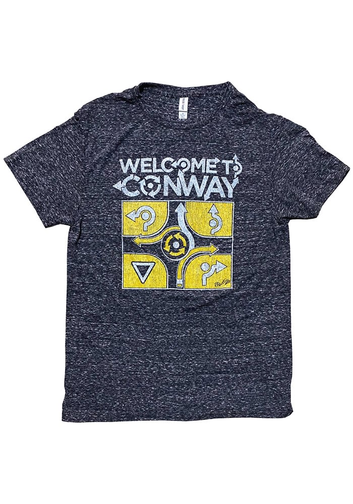Conway BLACK Roundabouts Tee Short Sleeve Fashion T Shirt - 45930003