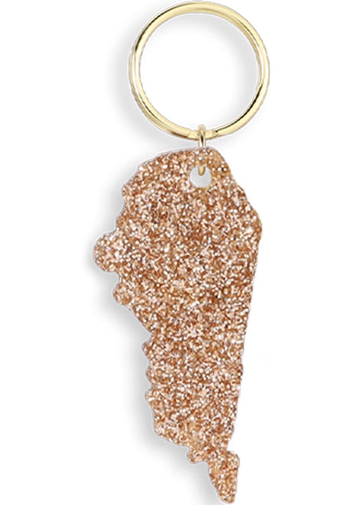 Kentucky GOLD Glitter State Keychain - 4600024