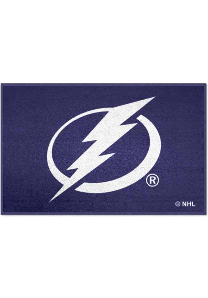 Tampa Bay Lightning Logo Interior Rug DARKBLUE - 4615661