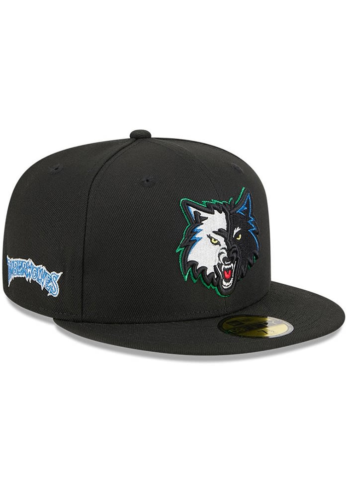 Minnesota Timberwolves Mens 2025 NBA Classic Edition 59FIFTY BLACK New ...