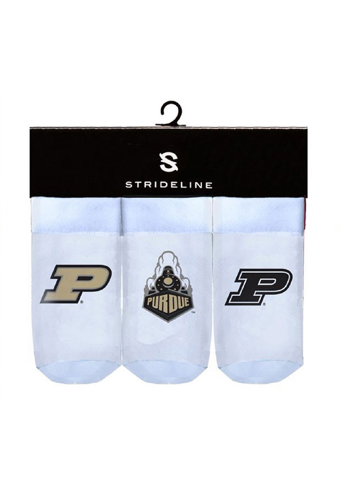 Purdue Boilermakers 3 Pack Baby Quarter Socks - BLACK