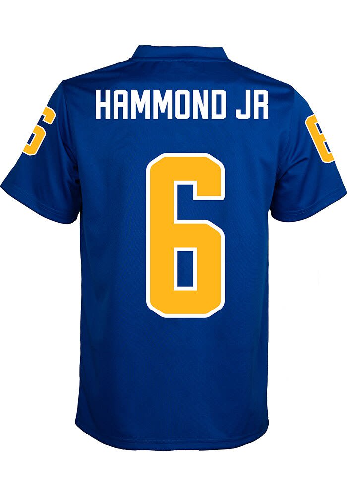 Rodney Hammond Jr Pitt Panthers ROYAL Player Jersey - 46820001
