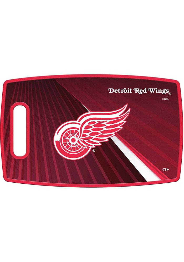 Detroit Red Wings Red 14.5x9 Plastic Cutting Board - 4690552