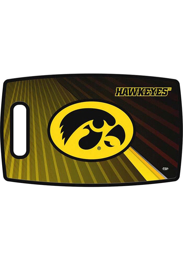 YELLOW Iowa Hawkeyes 14.5x9 Plastic Cutting Board - 4690770