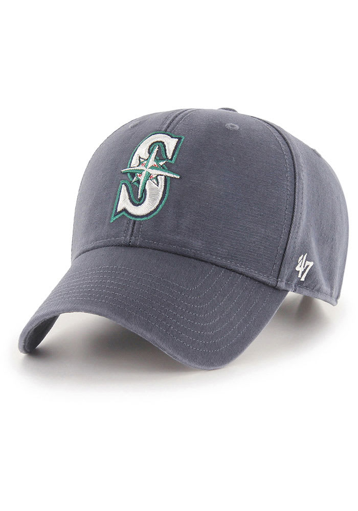47 Seattle Mariners VINTAGE NAVY Legend MVP Adjustable Hat - 47000691
