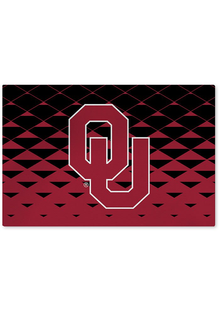 Oklahoma Sooners Washable Rug Interior Rug CRIMSON - 4748964