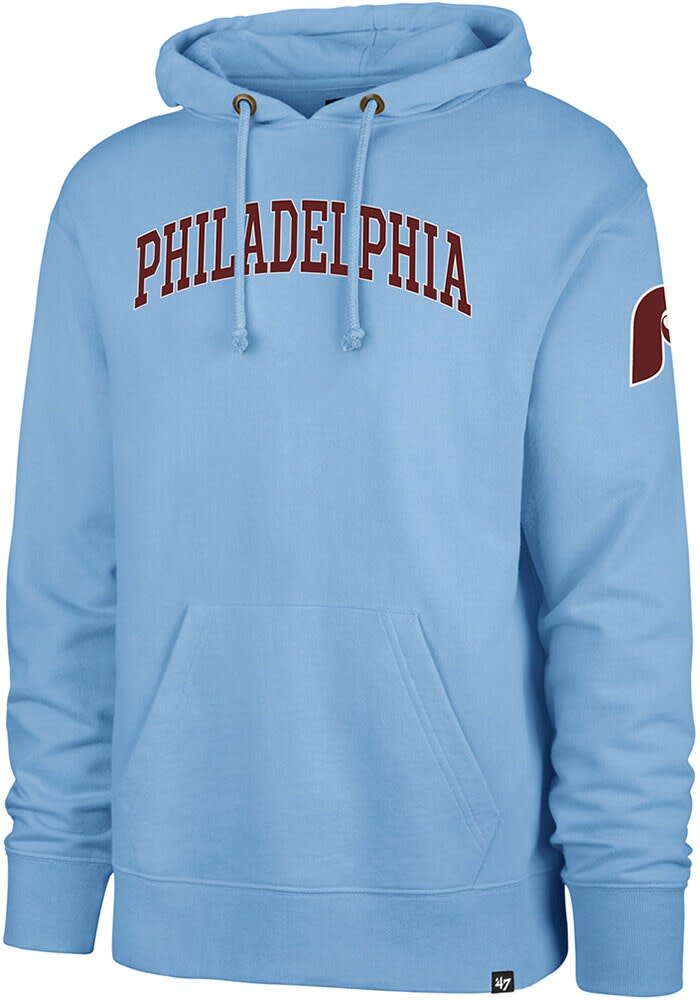 47 Philadelphia Phillies Mens LIGHT BLUE Striker Long Sleeve Fashion ...