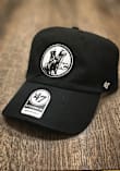 47 Kansas City Scouts BLACK Clean Up Adjustable Hat - 48003005