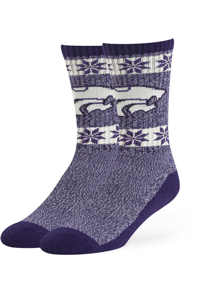K-State Wildcats Norse Mens Dress Socks