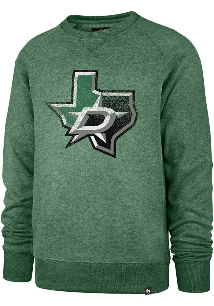 47 Dallas Stars Mens Match Long Sleeve Fashion Sweatshirt - KELLYGREEN