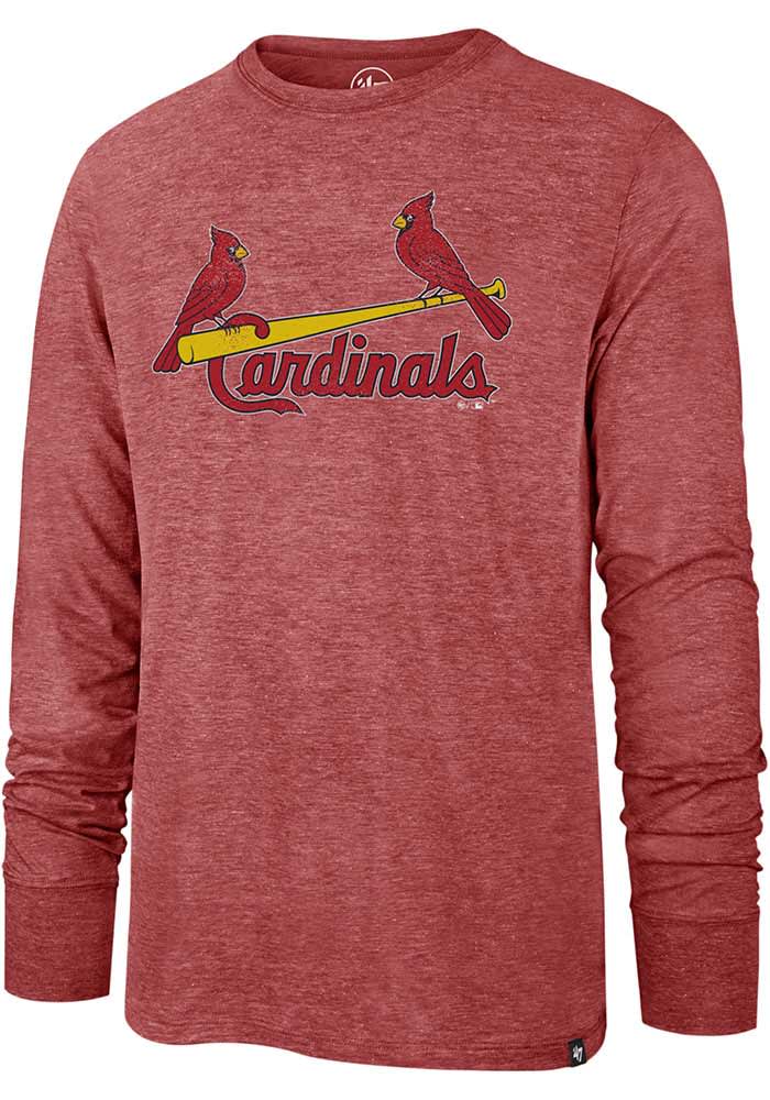 47 St Louis Cardinals Match Long Sleeve Fashion T Shirt - RED