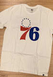47 Philadelphia 76ers WHITE Imprint Super Rival Short Sleeve T Shirt ...