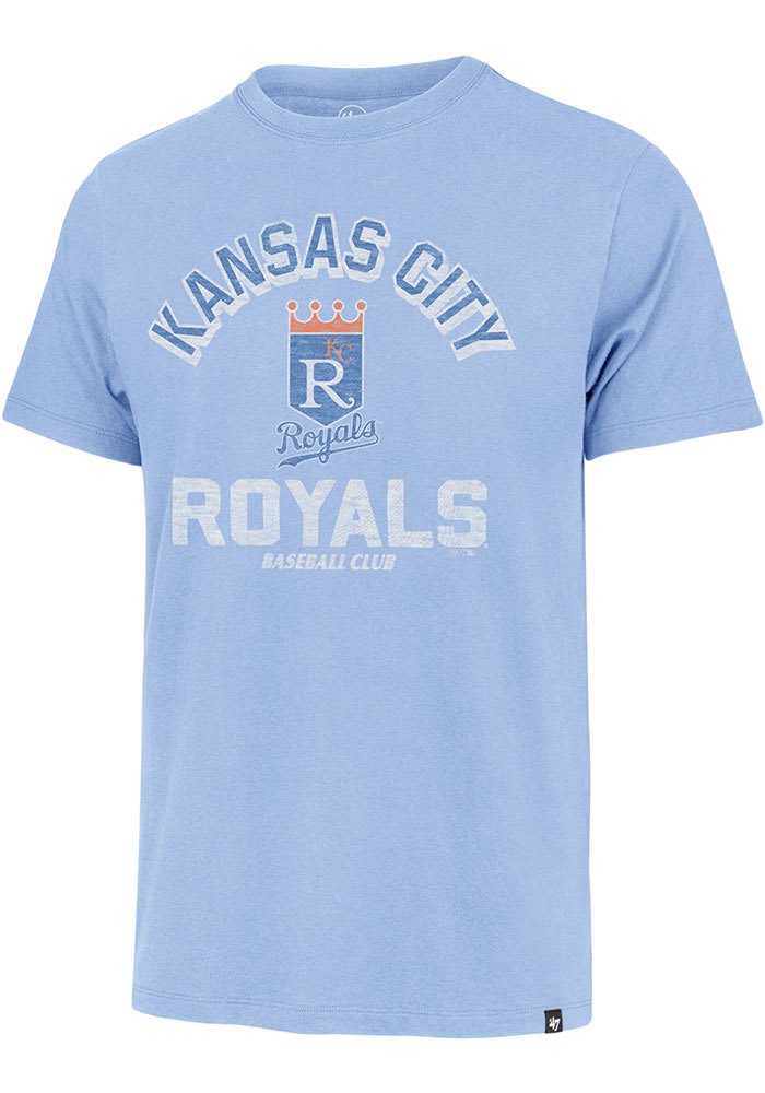 47 Kansas City Royals LIGHT BLUE Retrograde Franklin Short Sleeve ...