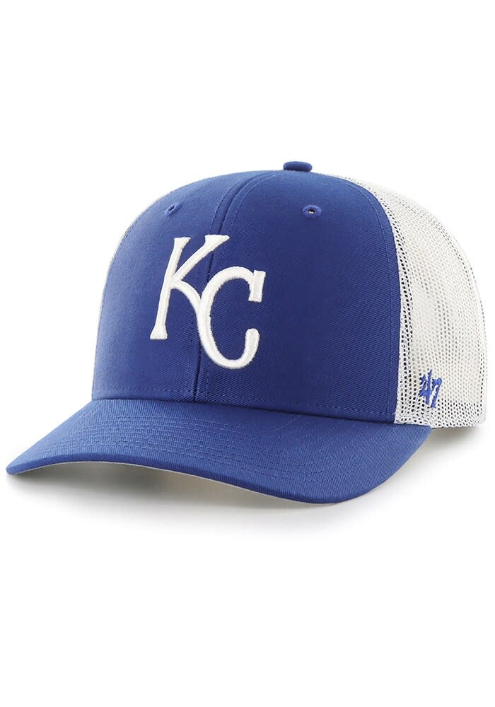 47 Kansas City Royals ROYAL Trucker Adjustable Hat - 48010090