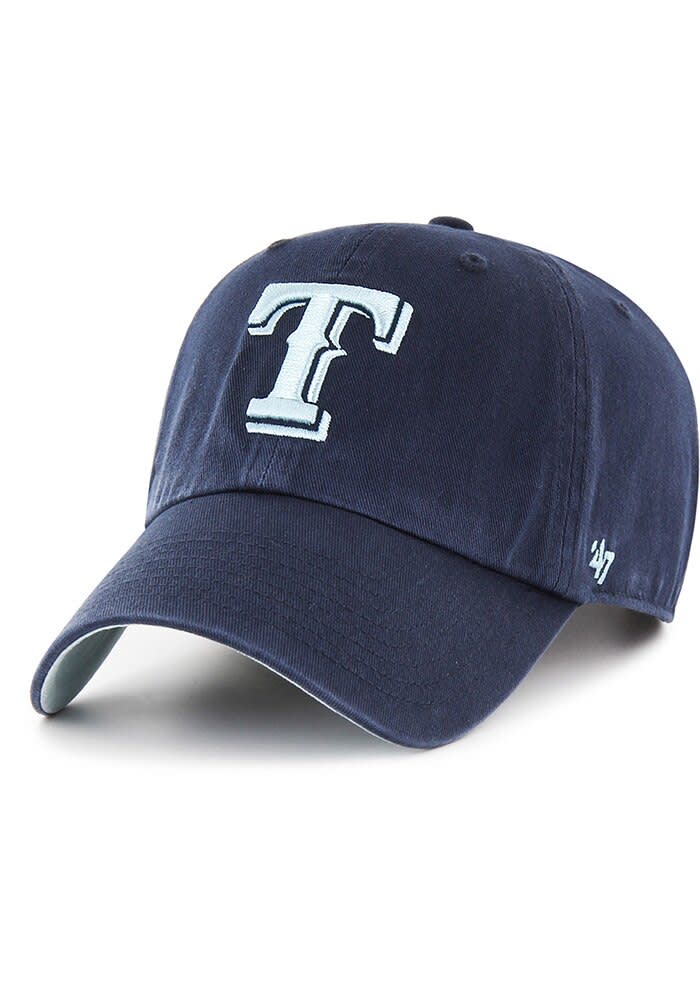 47 Texas Rangers NAVY Tonal Ballpark Clean Up Adjustable Hat - 48011025
