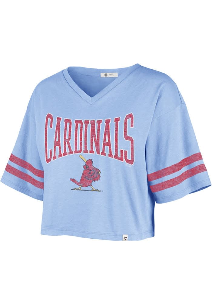 47 St Louis Cardinals Womens LIGHT BLUE Sporty T-Shirt - 48012801