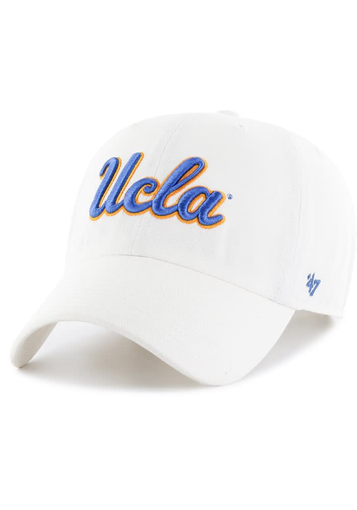 47 WHITE UCLA Bruins Clean Up Adjustable Hat - 48012973