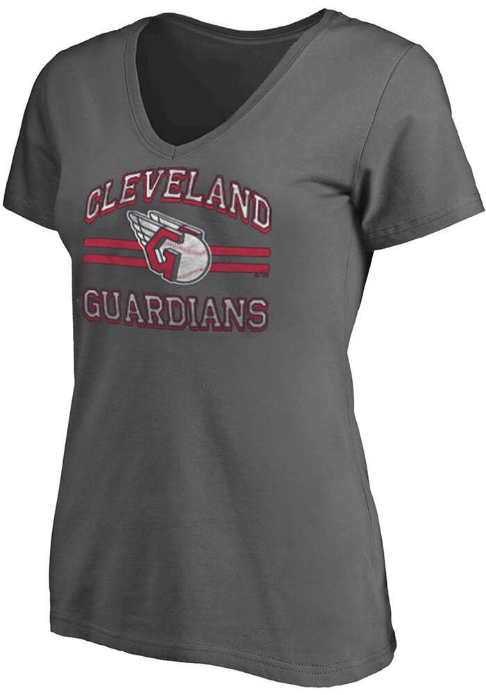Cleveland Guardians Womens NAVY Bright Eyed T-Shirt - 48013420