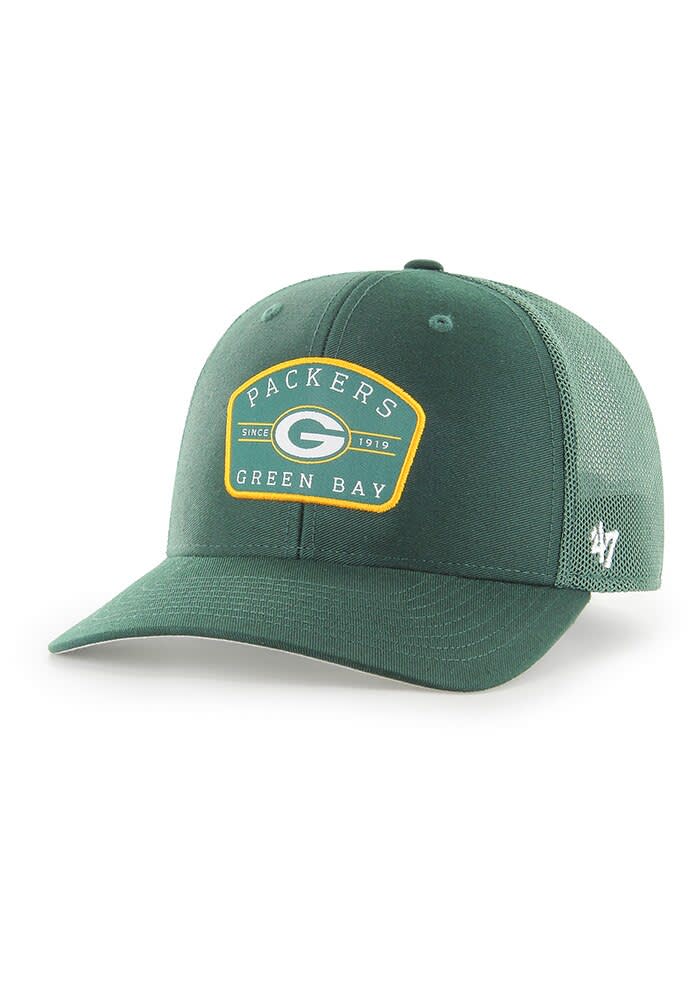 Green Bay Packers Mens Primer Trophy GREEN 47 Flex Hat - 48015247