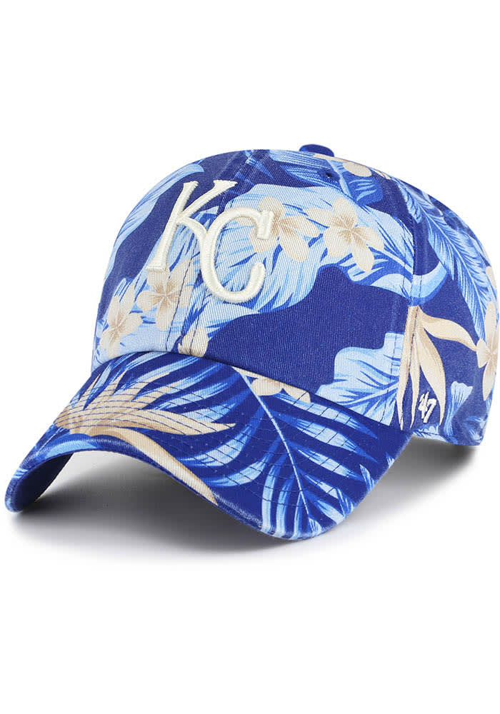 47 Kansas City Royals ROYAL Tropicalia Clean Up Adjustable Hat - 48015406