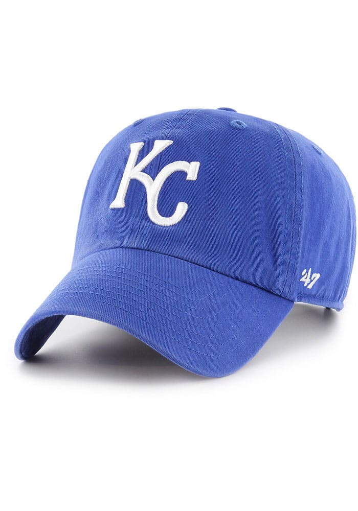 47 Kansas City Royals Blue Clean Up Adjustable Hat - 48015695