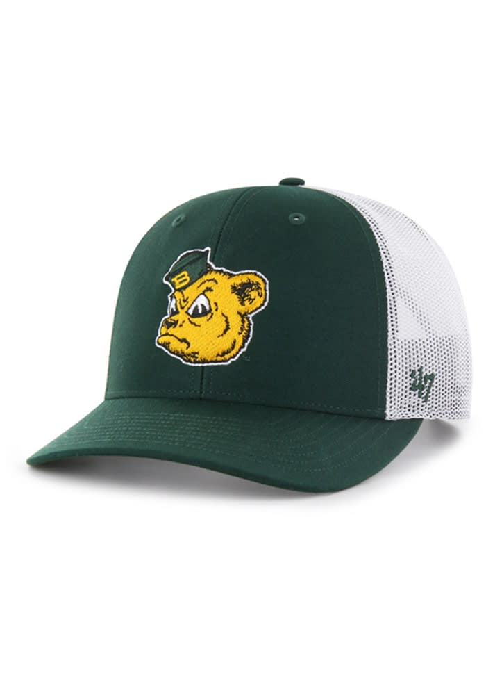 47 Baylor Bears GREEN Trucker Adjustable Hat - 48015941