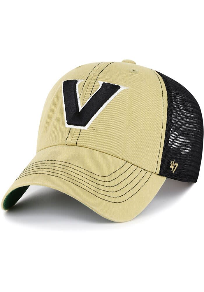 47 Vanderbilt Commodores GOLD Trawler Clean Up Adjustable Hat - 48016290