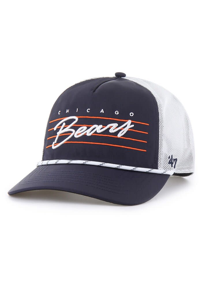 47 Chicago Bears NAVY Downburst Mesh Hitch Adjustable Hat - 48017282