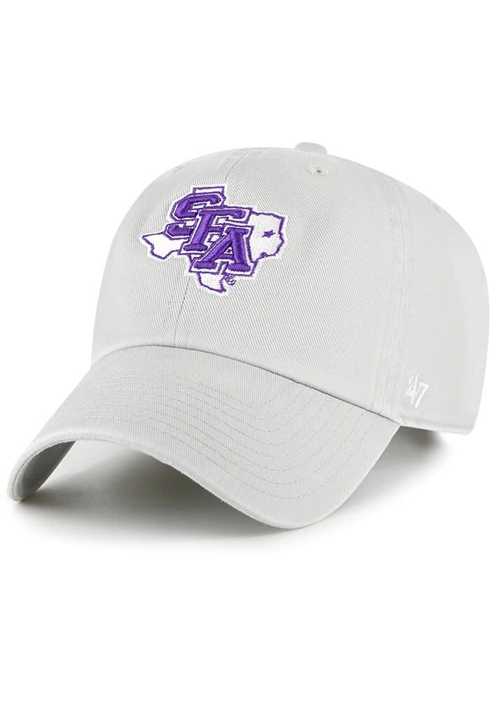 47 SFA Lumberjacks GREY Clean Up Adjustable Hat - 48017643