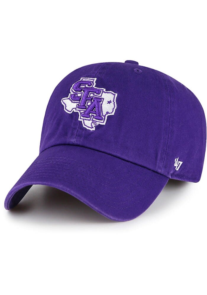 47 SFA Lumberjacks PURPLE Clean Up Adjustable Hat - 48017644