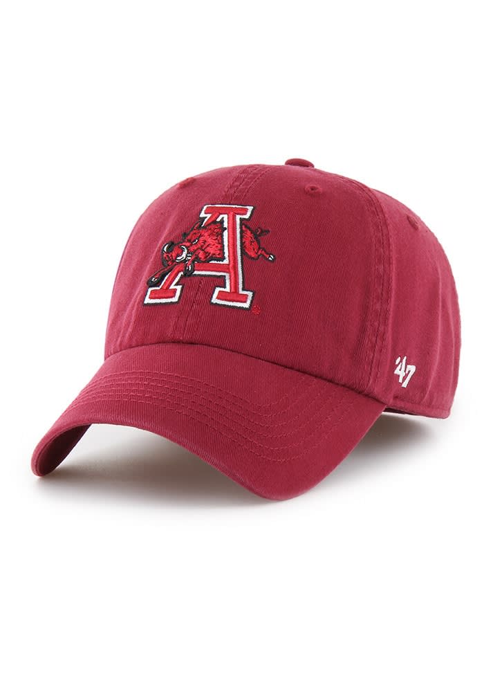 Arkansas Razorbacks Mens Classic Franchise CARDINAL 47 Fitted Hat ...