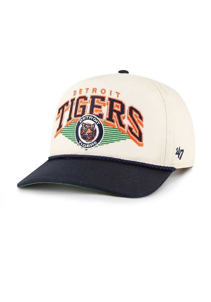 47 Detroit Tigers TAN Pomona TT Rope Hitch Adjustable Hat - 48022573
