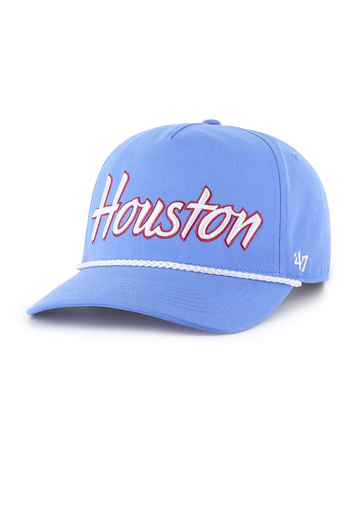 47 Houston Cougars BLUE Overhand 47 Hitch Adjustable Hat - 48023894