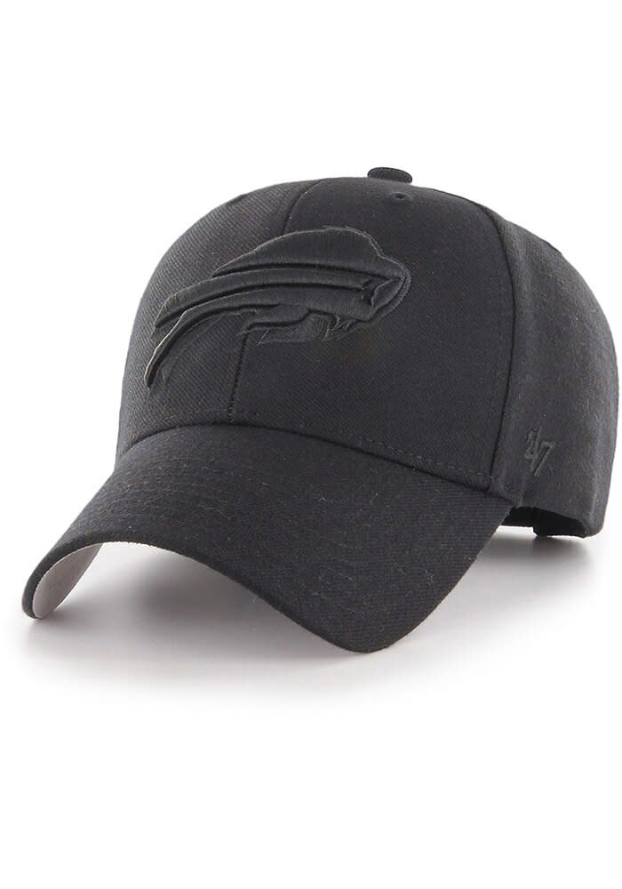 47 Buffalo Bills BLACK MVP Adjustable Hat - 48024080
