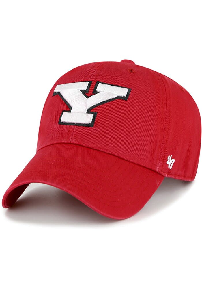 47 Youngstown State Penguins Red Clean Up Adjustable Hat - 48024274