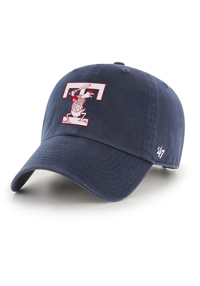 47 Toledo Mud Hens NAVY Clean Up Adjustable Hat - 48025562