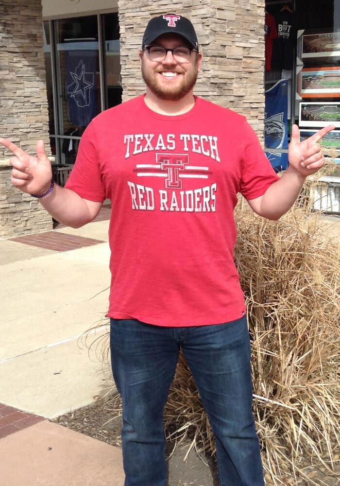 47 Texas Tech Red Raiders Red No1 Design Short Sleeve Fashion T Shirt ...