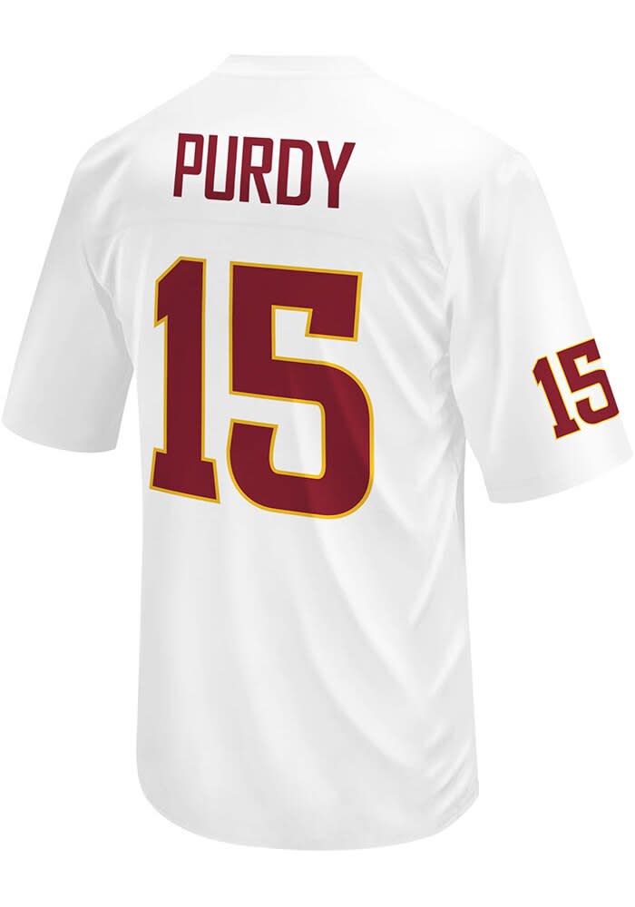 Brock Purdy Iowa State Cyclones WHITE Name And Number Jersey - 4812858