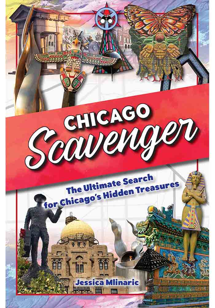 Chicago White Scavenger Hunt Travel Book - 4812896